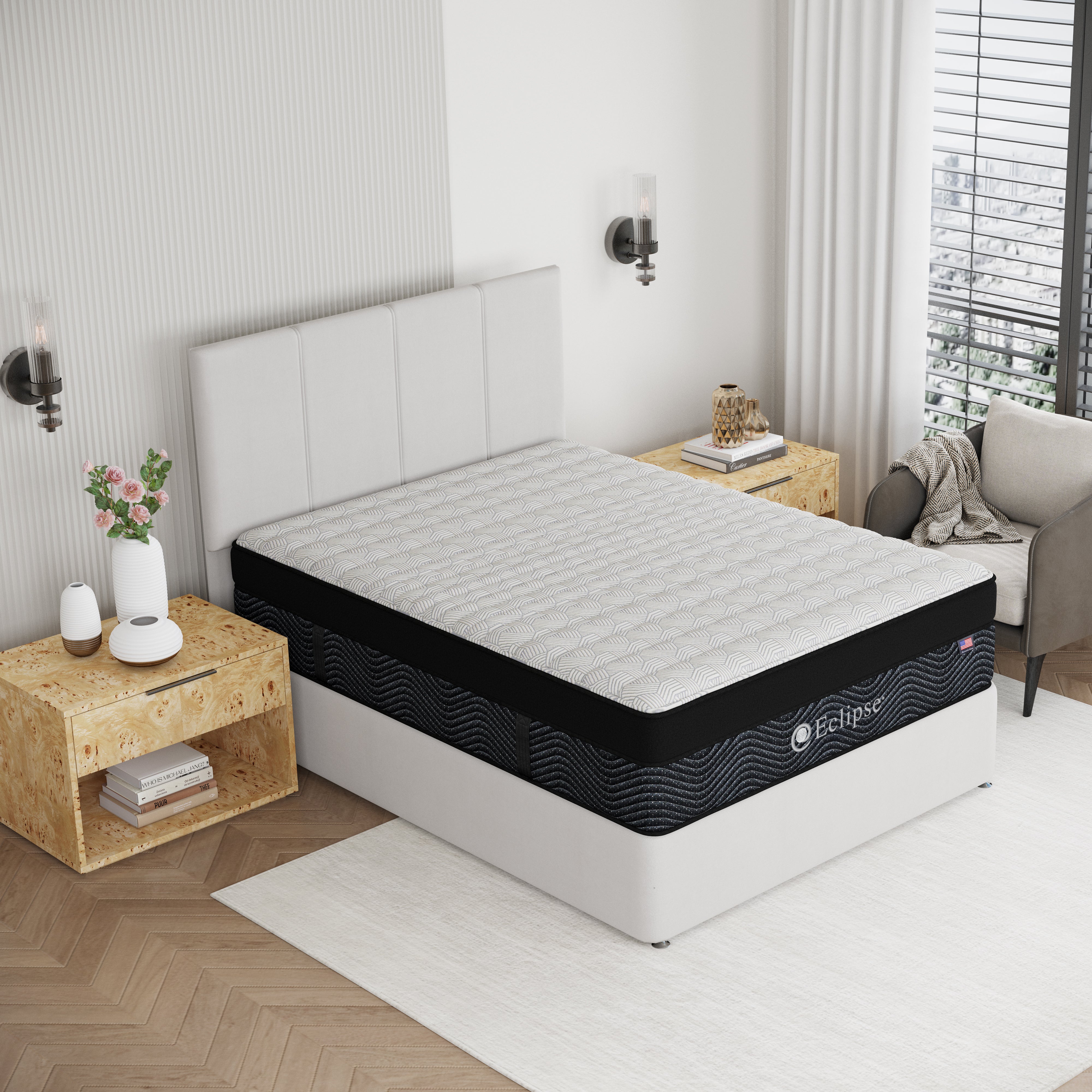 Asteria Euro Top Mattress by Eclipse